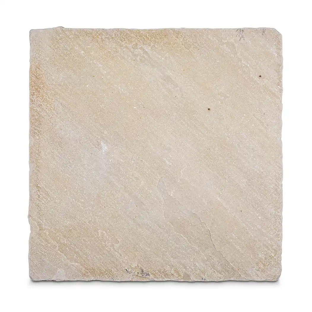 Tumbled Mint Indian Sandstone Paving Slabs Patio Pack | Cheshire Paving ...