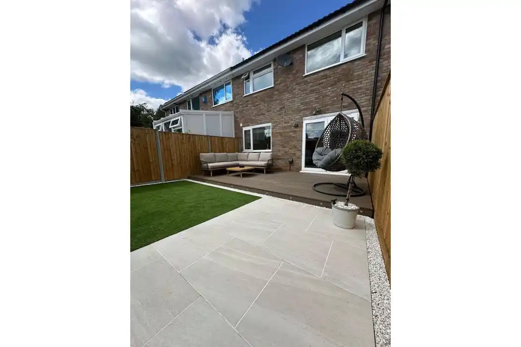 Allora Bianco Porcelain Paving Slabs 600x600 | Cheshire Paving Stones