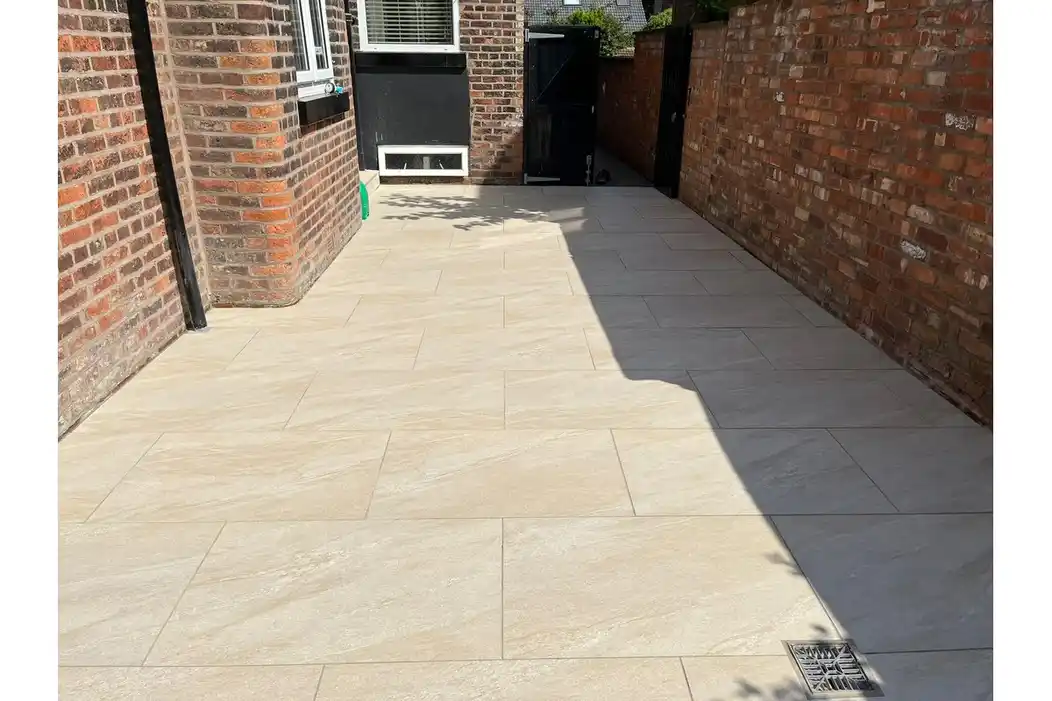 County Cream Porcelain Paving Slabs 900x600 | Cheshire Paving Stones