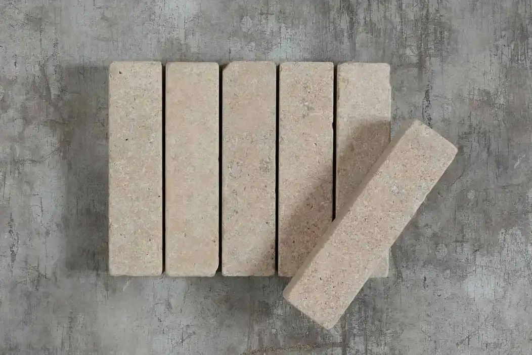 Egyptian Beige Limestone Brick Pavers
