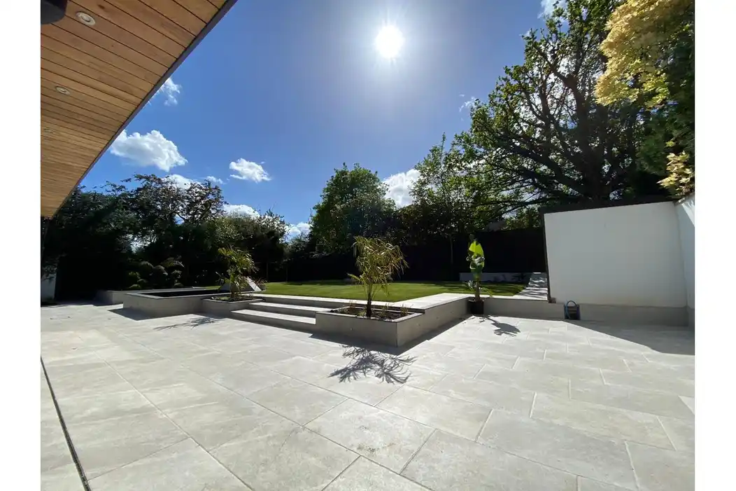 Heritage Chalk Porcelain Paving Slabs 900x600 | Cheshire Paving Stones