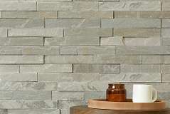 Valencia White Porcelain Cladding | Garden Wall | Cheshire Paving Stones