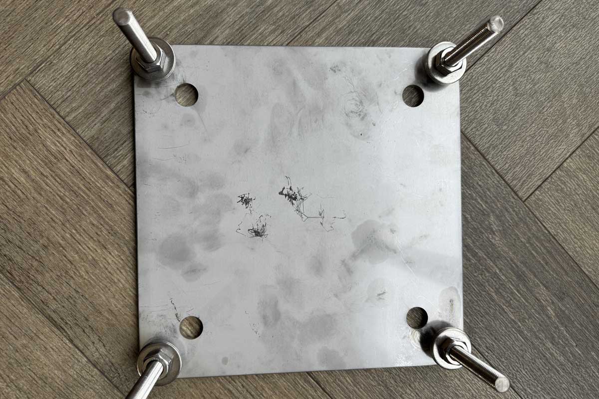 Deluxe Pergola Base Levelling Plates | Cheshire Paving Stones