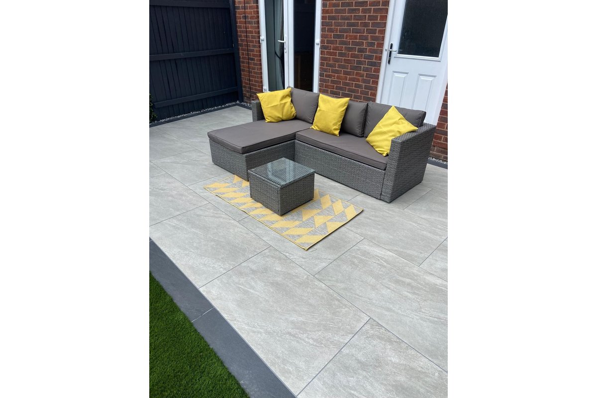 County Light Porcelain Paving Slabs 900x600 | Cheshire Paving Stones