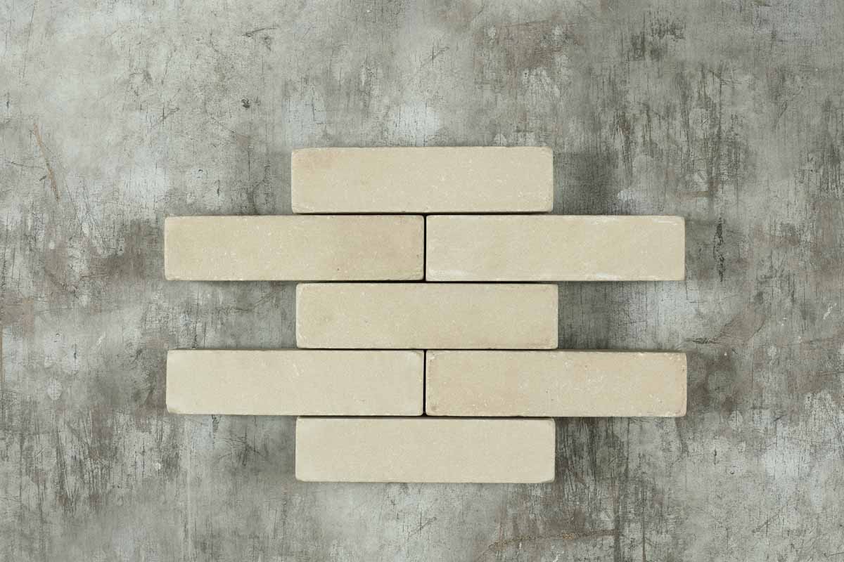 Beige Indian Sandstone Brick Pavers | Sawn and Tumbled | Cheshire ...