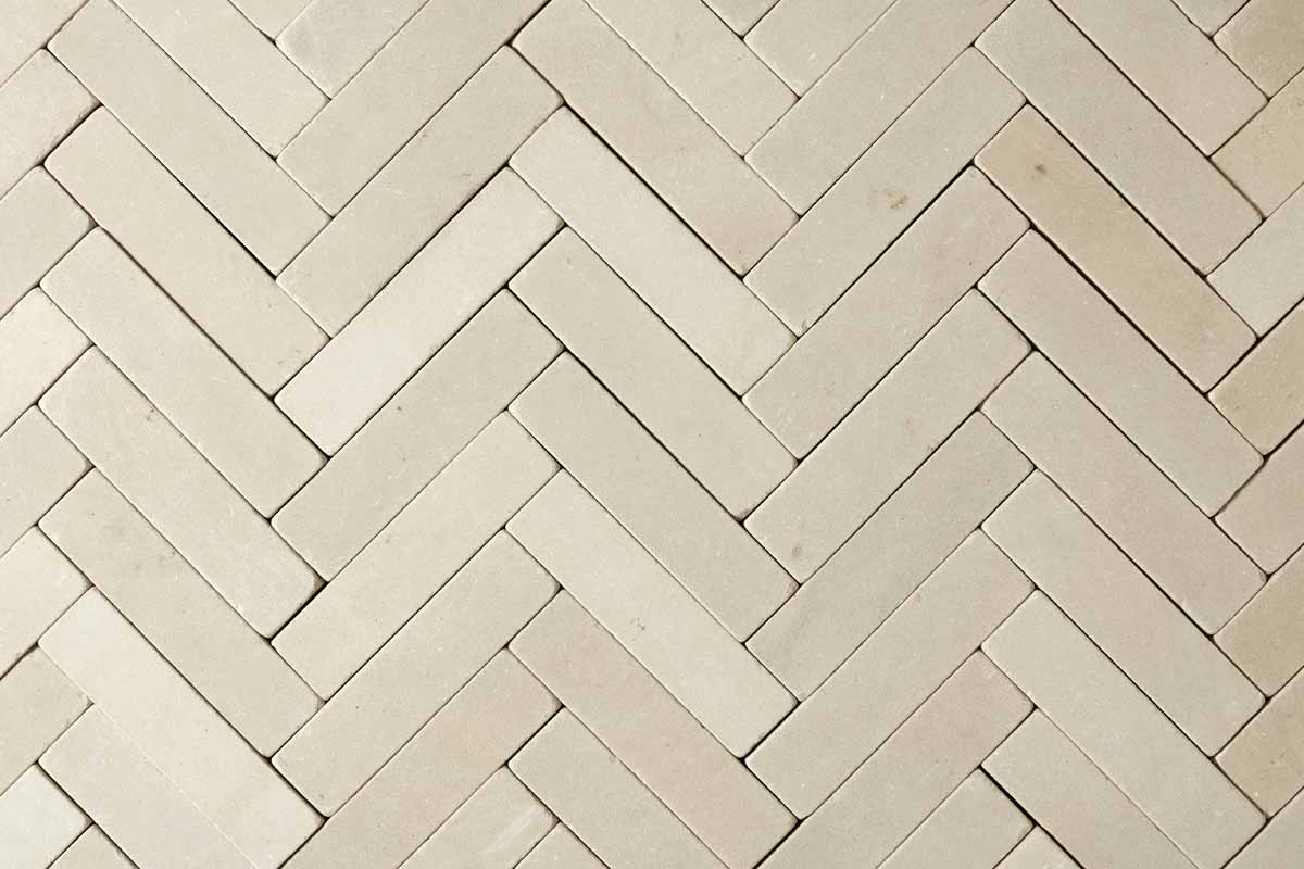 Beige Indian Sandstone Brick Pavers | Sawn and Tumbled | Cheshire ...